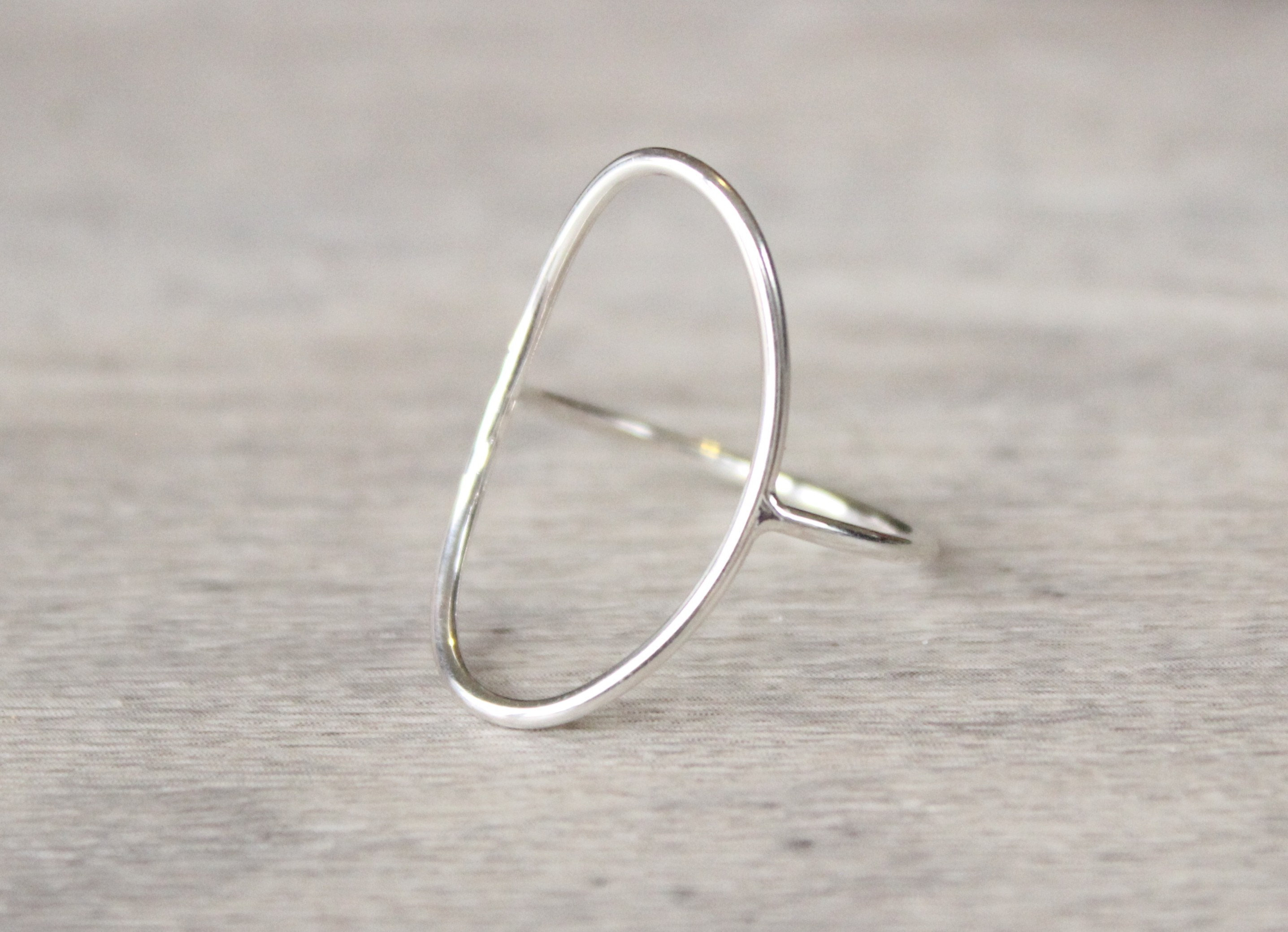 Oval Open Ring | atelier-yuwa.ciao.jp