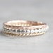 Silver Gold and Rose Gold Stackable Rings // Set of 3 Simple - Etsy