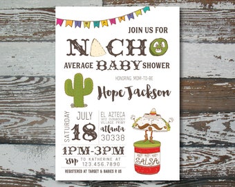 Nachos Sign Nacho Average Graduation Party Sign Build Your