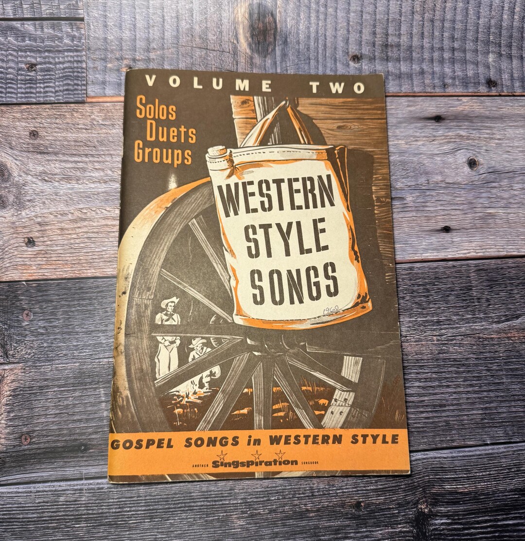 1960 Western Style Songs Booklet- Gospel Songs in Western Style, Volume ...
