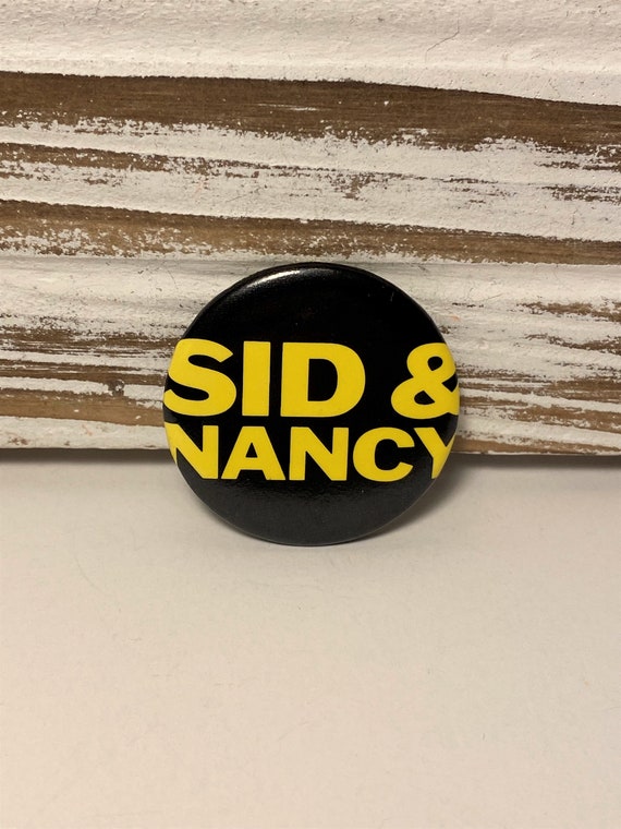 Vintage 1986 Sid & Nancy Film Promo Button Sex Pistol… - Gem