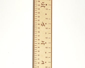 Sock Ruler File - Etsy
