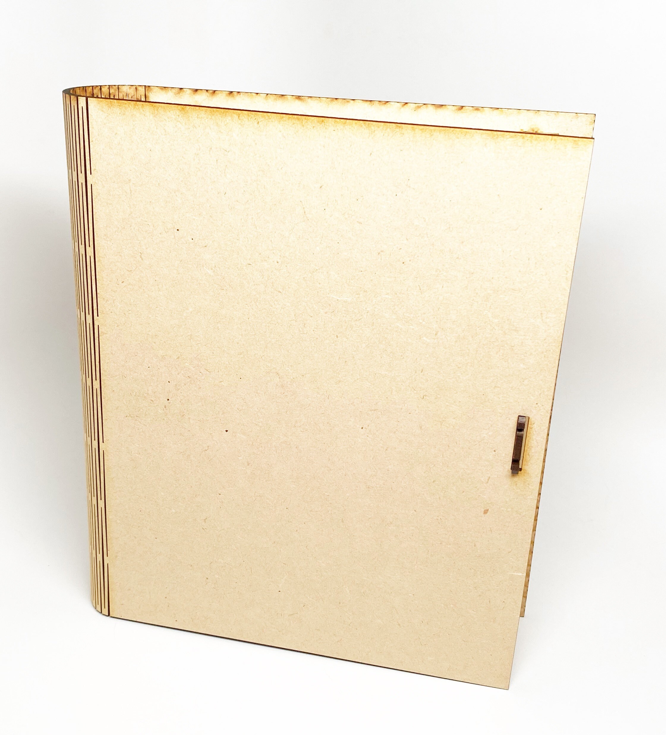 Large Book Box With Living Hinge Binding and Pinch Clasp for - Etsy