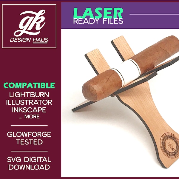 Cigar Tray Svg - Etsy