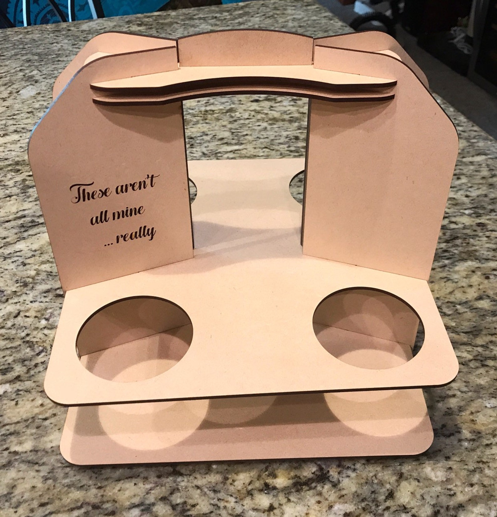 Coffee/beverage Carrier/caddy 4 Cup for 1/8 - Etsy