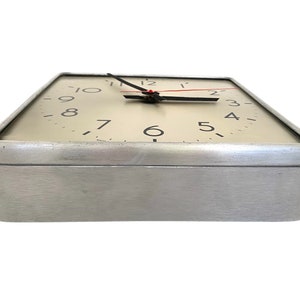 Vintage // Kitchen Wall Clock, MCM Industrial Simplex Wall-mounted ...