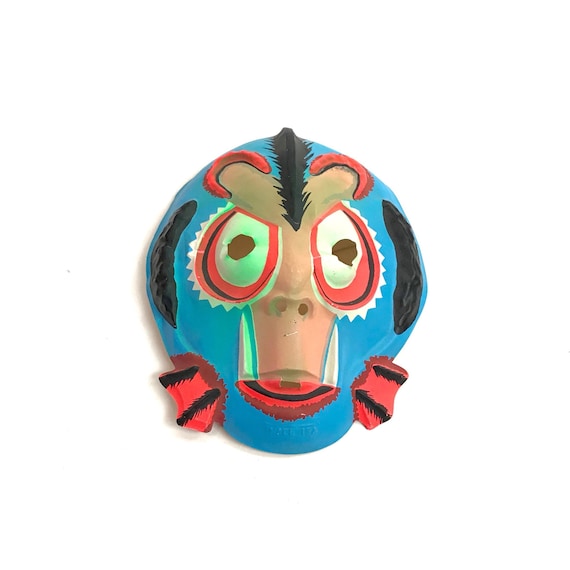 Vintage // Halloween Fish Monster Mask, Unique Gift, … - Gem