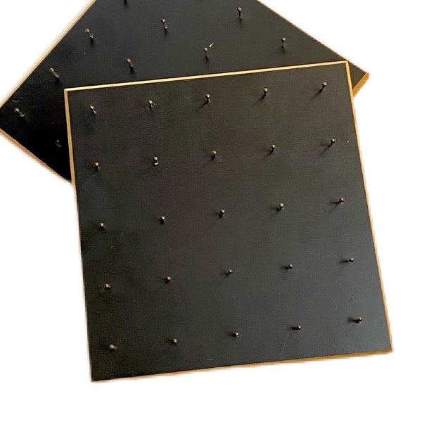 Wood Geoboard - Etsy