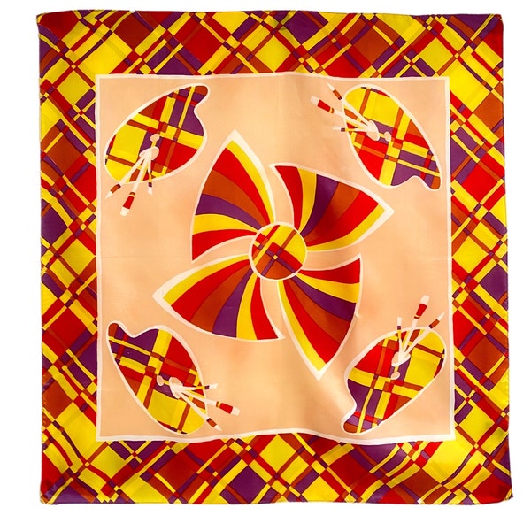 Bright Yellow Scarf - Etsy