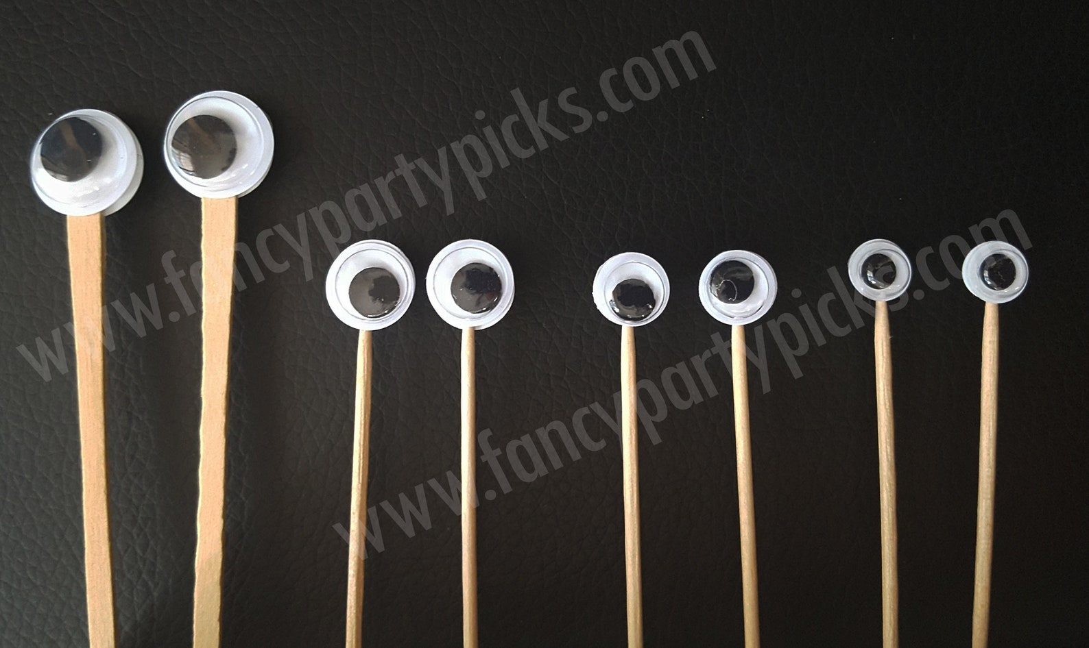 Googly Eyes Bamboo Picks: Cupcake & Appetizer Toppers, Sea Theme Party ...