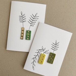 Pack of Two Greeting Cards With Beach Plastic - Etsy