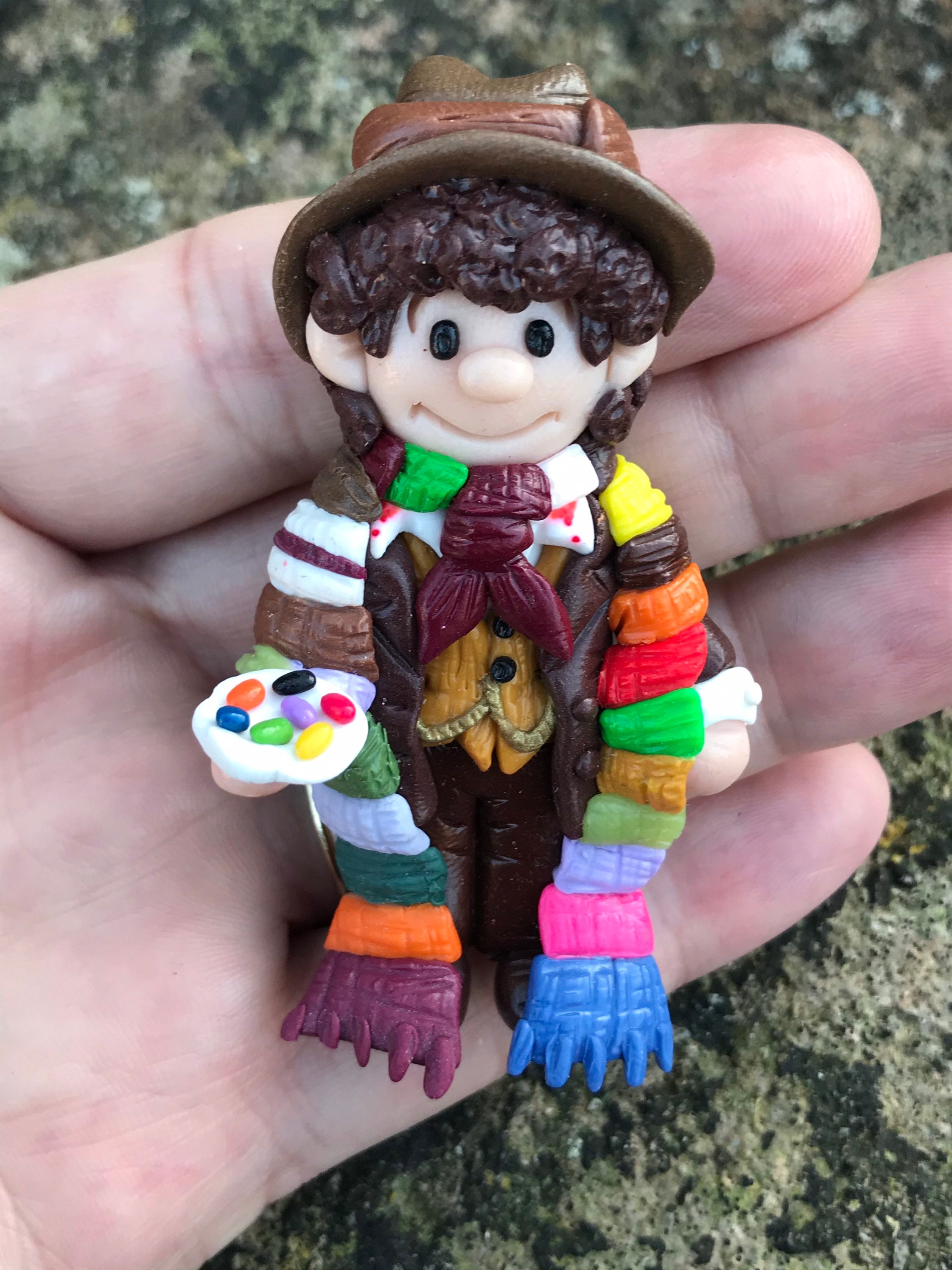 Dr Who Inspired Tom Baker Dr Who 4 Brooch/magnet by Ludicris - Etsy