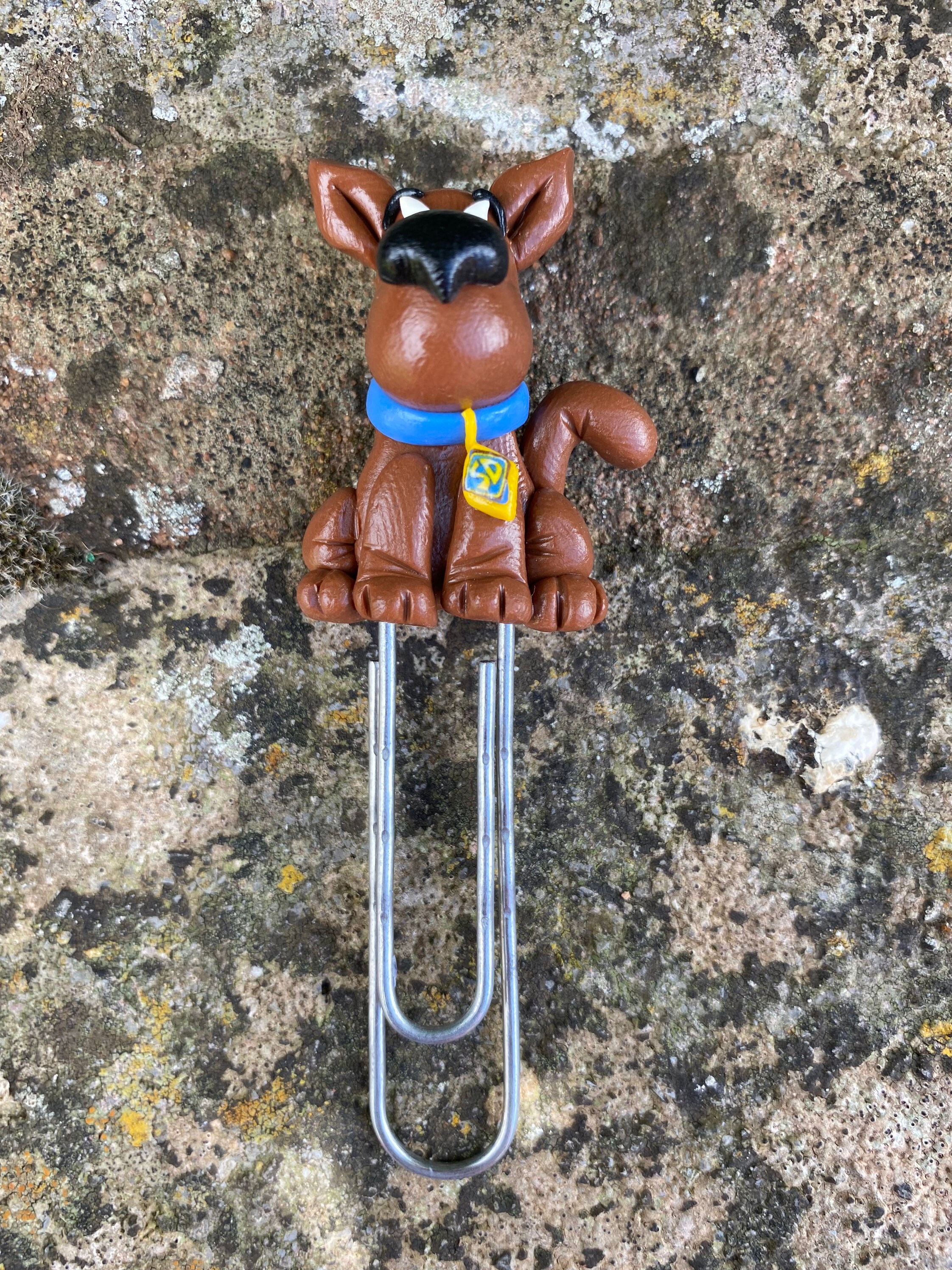 Polymer Clay Scooby Doo Tv/ Film Inspired Bookmarks Paperclip - Etsy