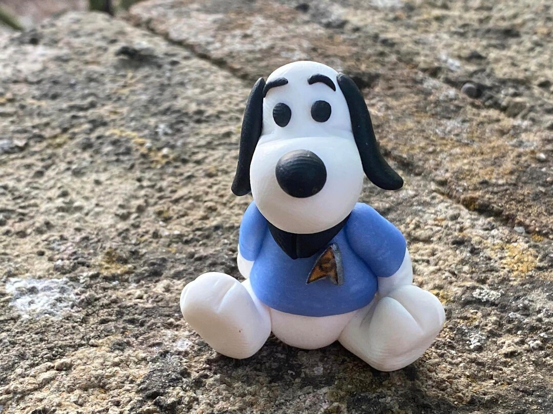 Star Trek Inspired Snoopy Figure by Ludicris - Etsy