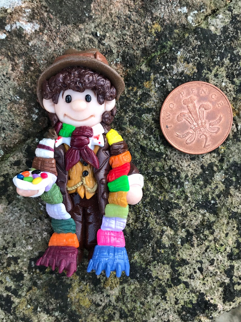 Dr Who Inspired Tom Baker Dr Who 4 Brooch/magnet by Ludicris - Etsy