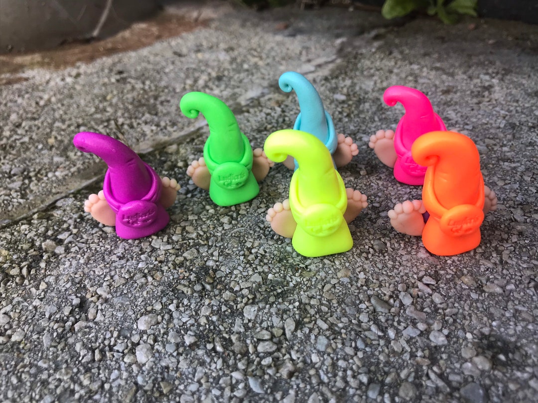 Miniature Neon Coloured Gonks by Handmade by Ludicris, Affordable Gifts ...