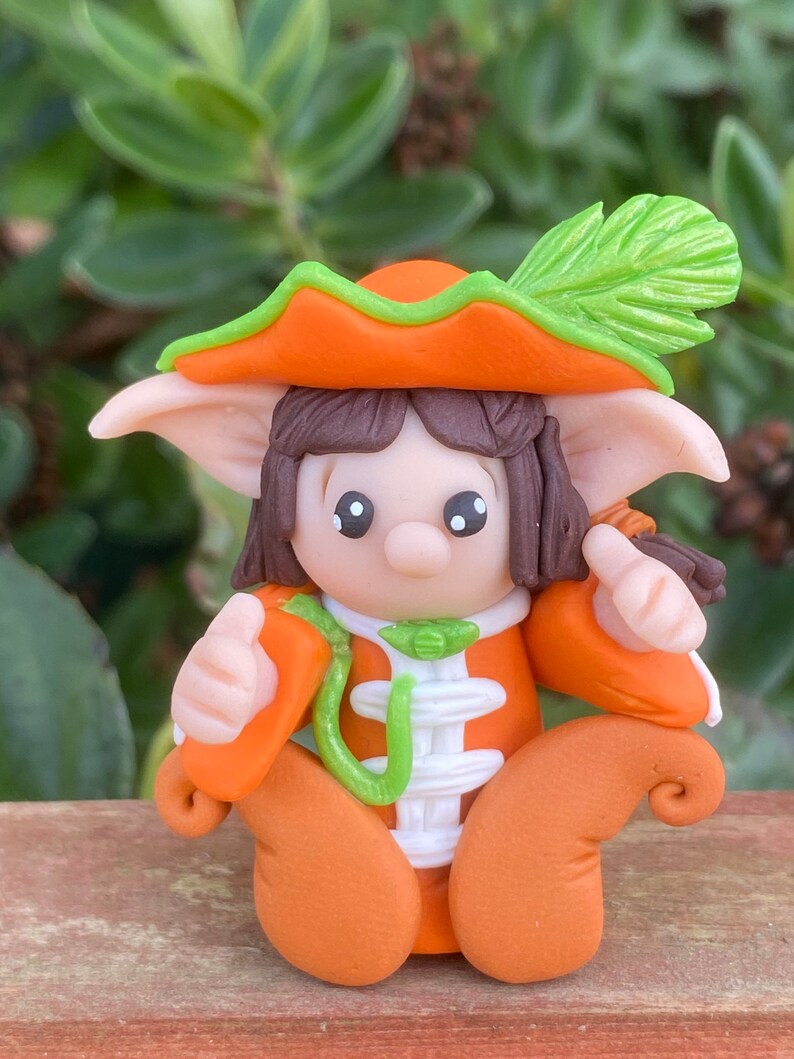 Handmade OOAK Polymer Clay Elf, Pixie, Sgt Pepper Fab Four Inspired ...