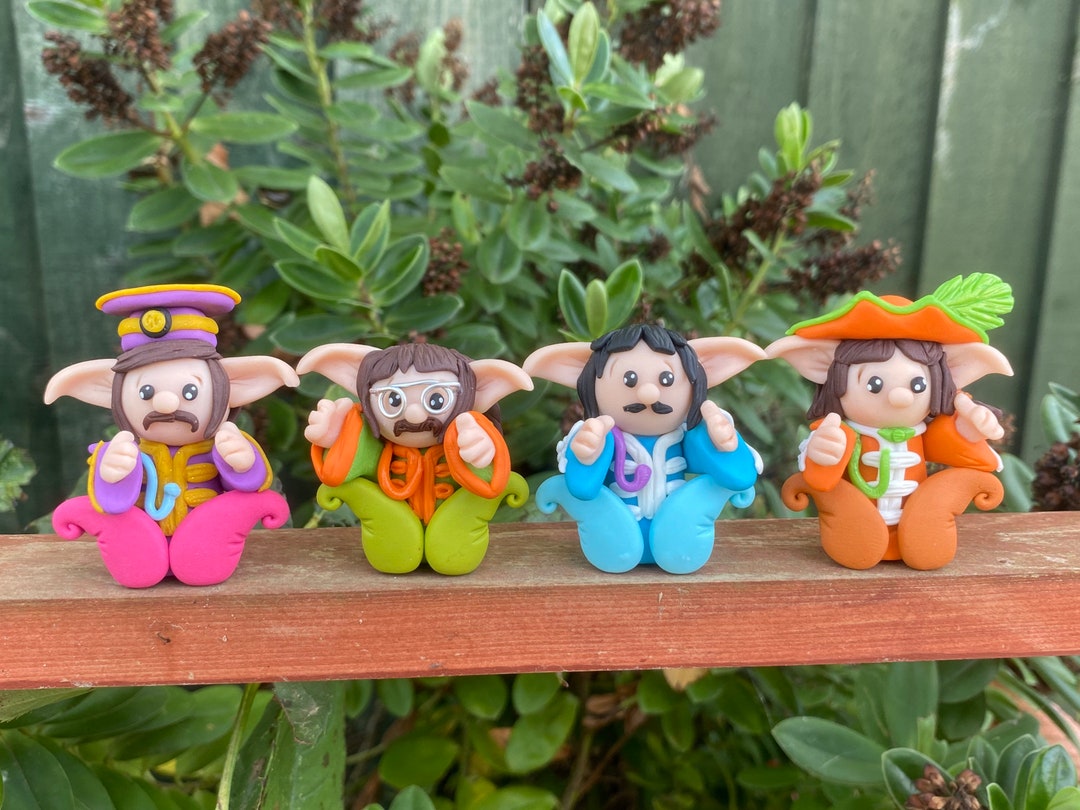 Handmade OOAK Polymer Clay Elf, Pixie, Sgt Pepper Fab Four Inspired ...