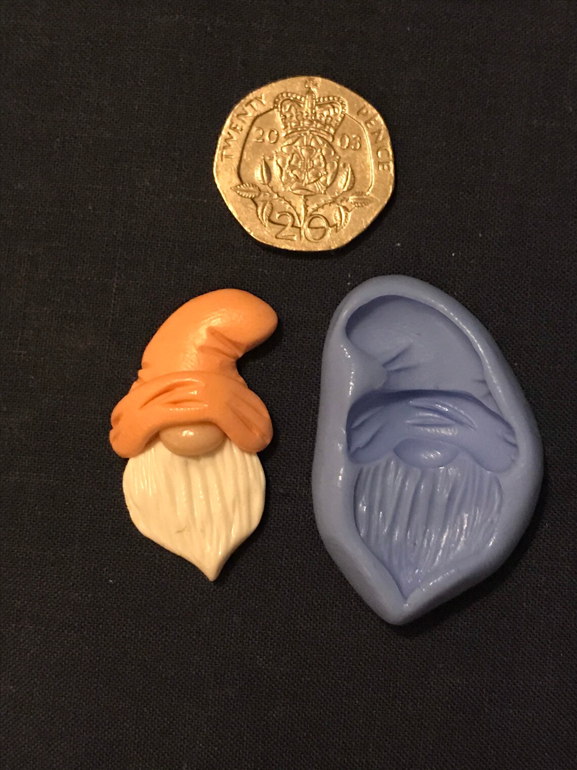 Cute Little Silicone Mould Tomte Gnome Face & Hat - Etsy