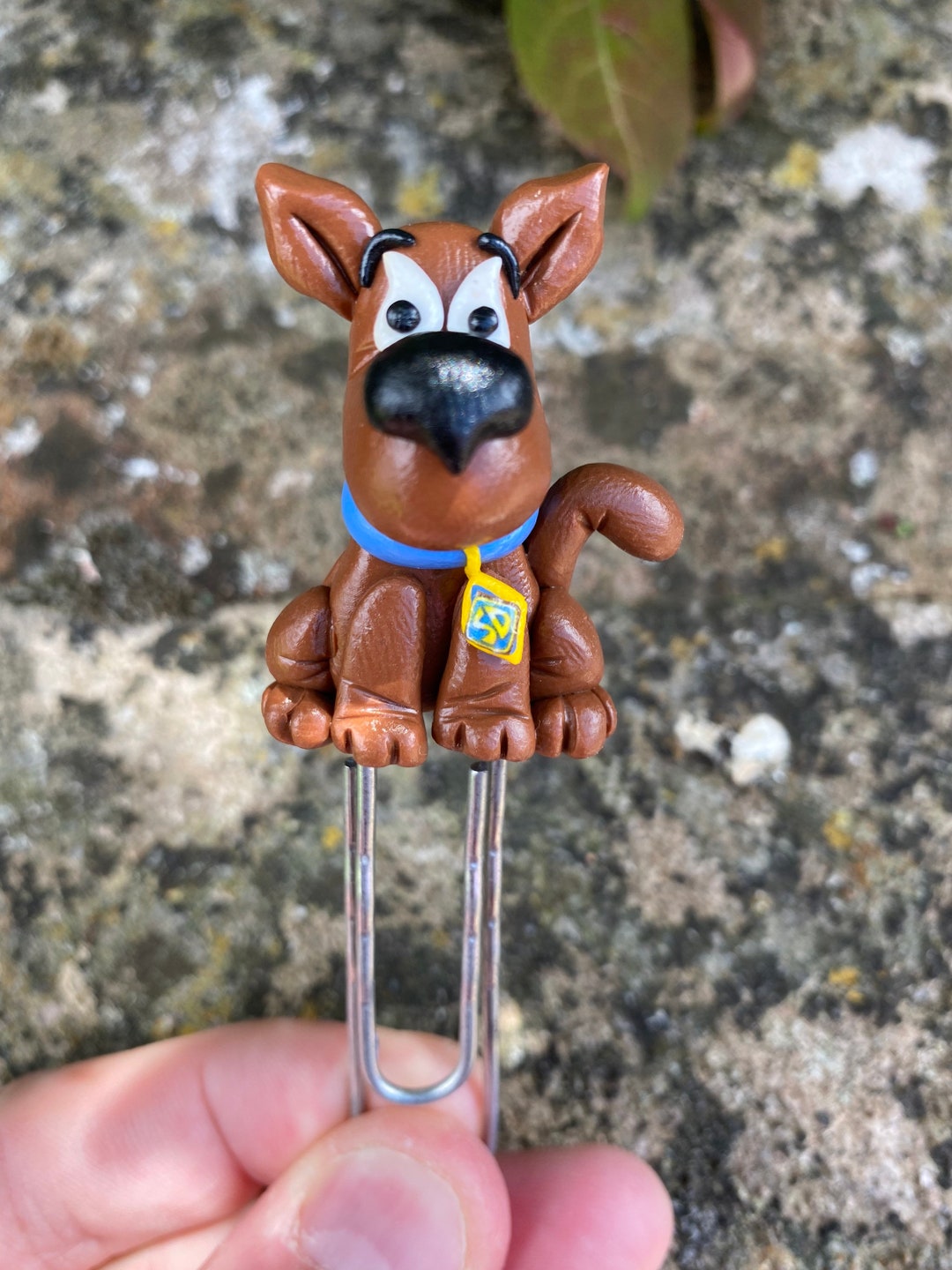 Polymer Clay Scooby Doo Tv/ Film Inspired Bookmarks, Paperclip Bookmark ...