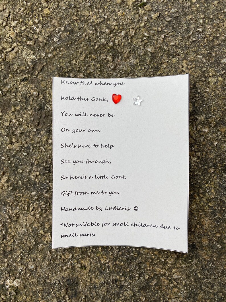 Polymer Clay Worry Guardian Gonk/gnome by Ludicris - Etsy