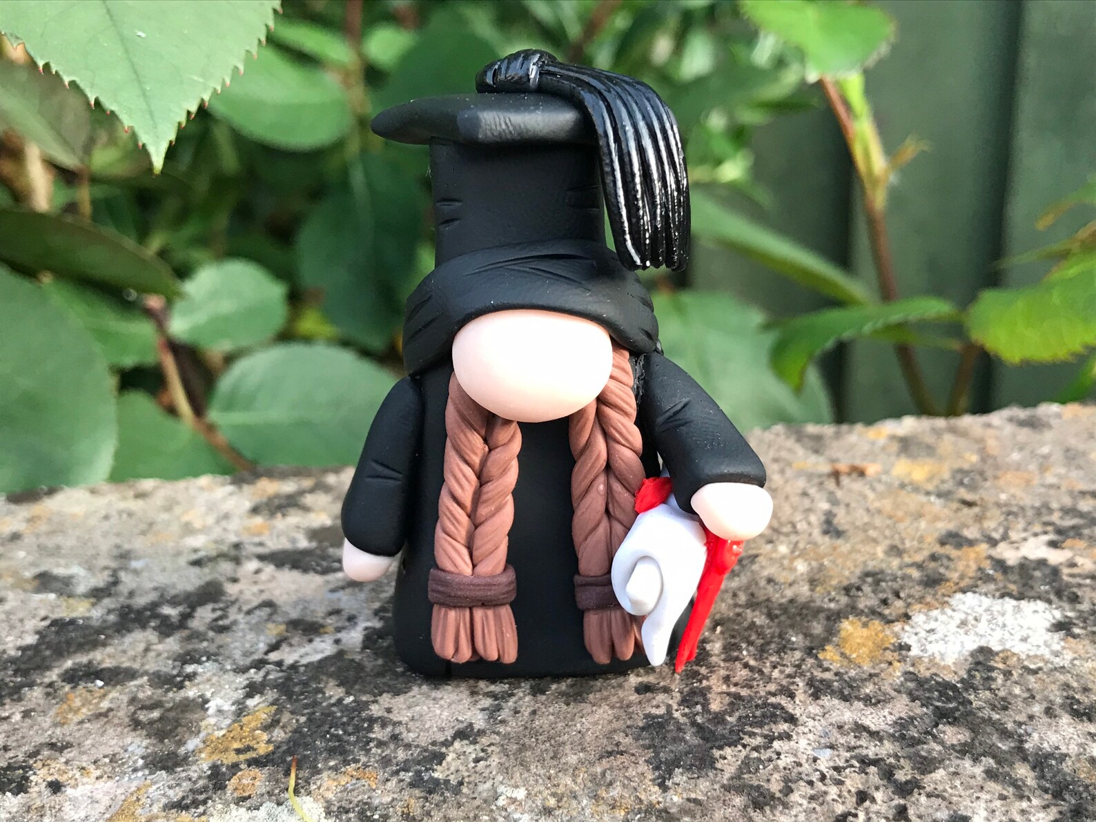 Polymer Clay Graduation Gnome With Tassel, Good Luck Graduates, Gift ...