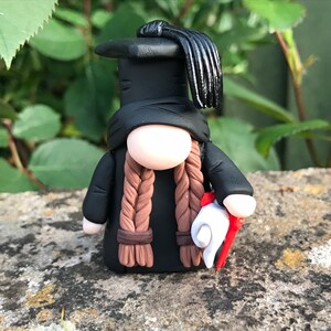 Polymer Clay Graduation Gnome With Tassel, Good Luck Graduates, Gift ...