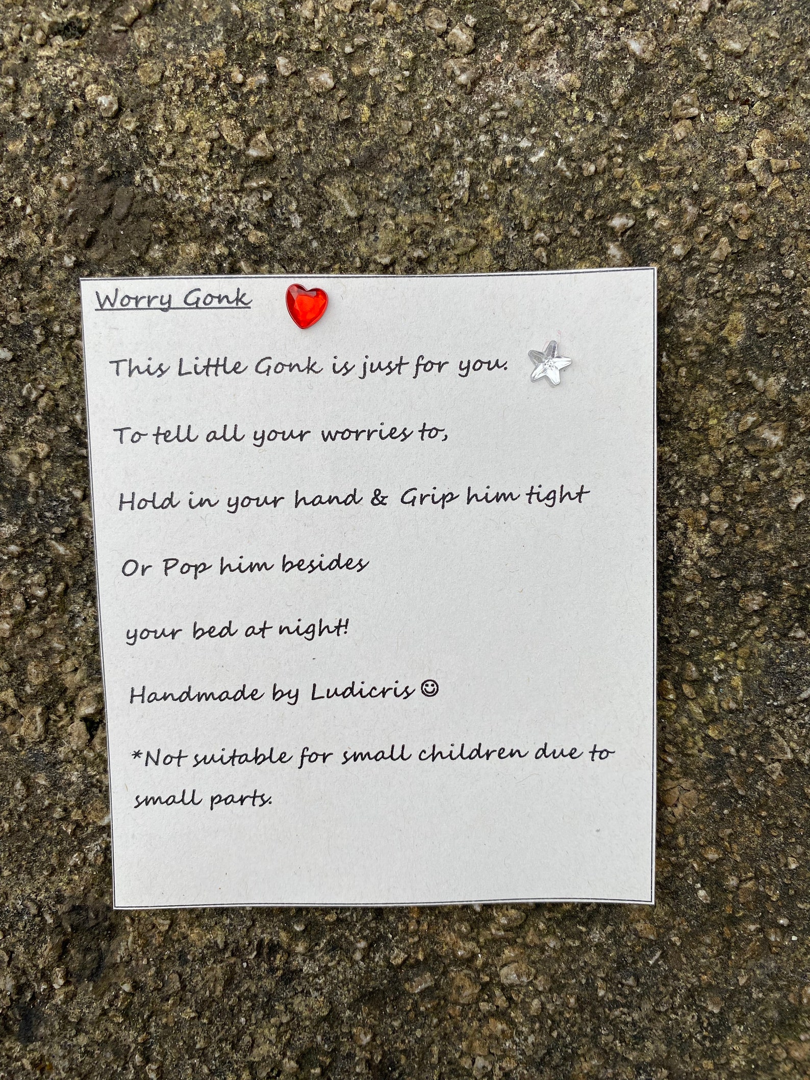 Polymer Clay Worry Guardian Gonk/gnome by Ludicris - Etsy