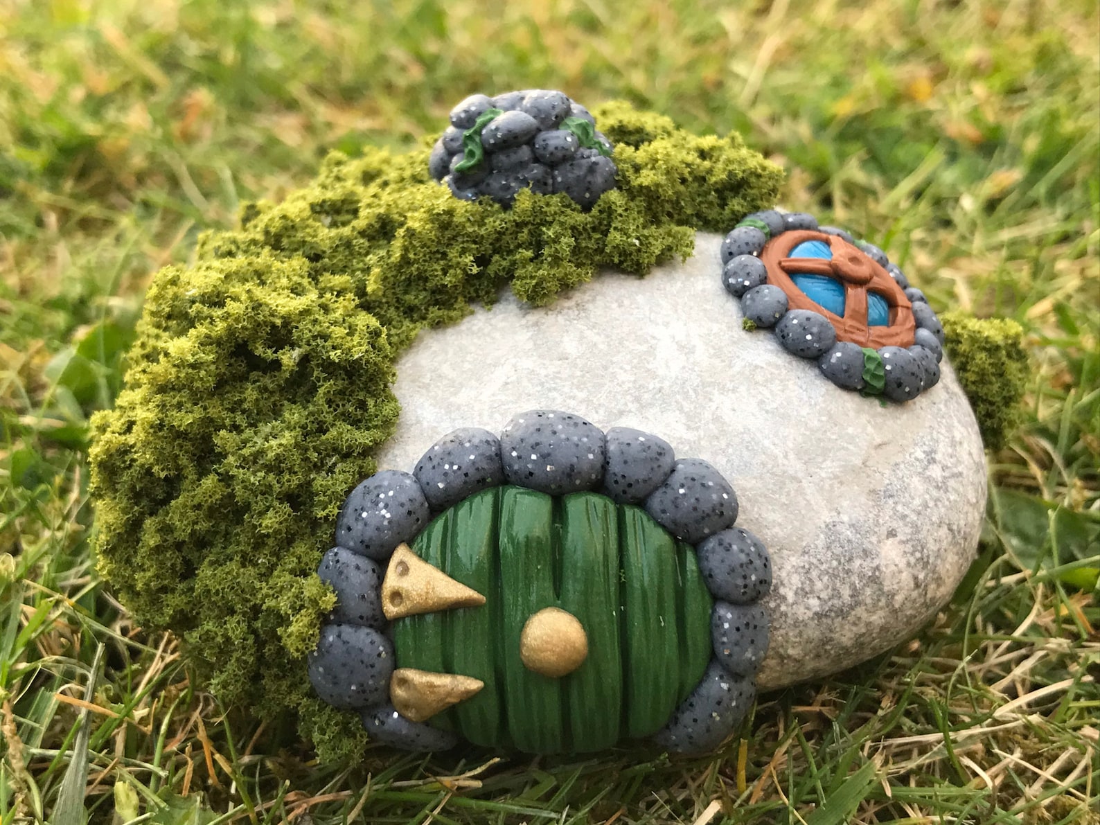 Polymer Clay Inspired Hobbit House Fairy House LOTR Art - Etsy