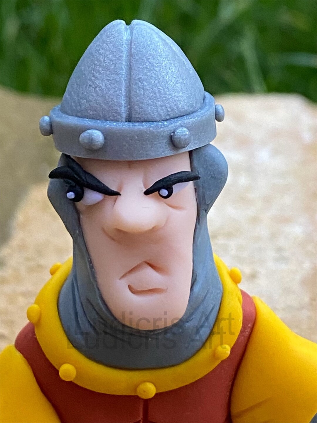 Dragon's Lair Dirk the Daring Figure (OOAK HANDMADE) 3.5 Inch Tall ...