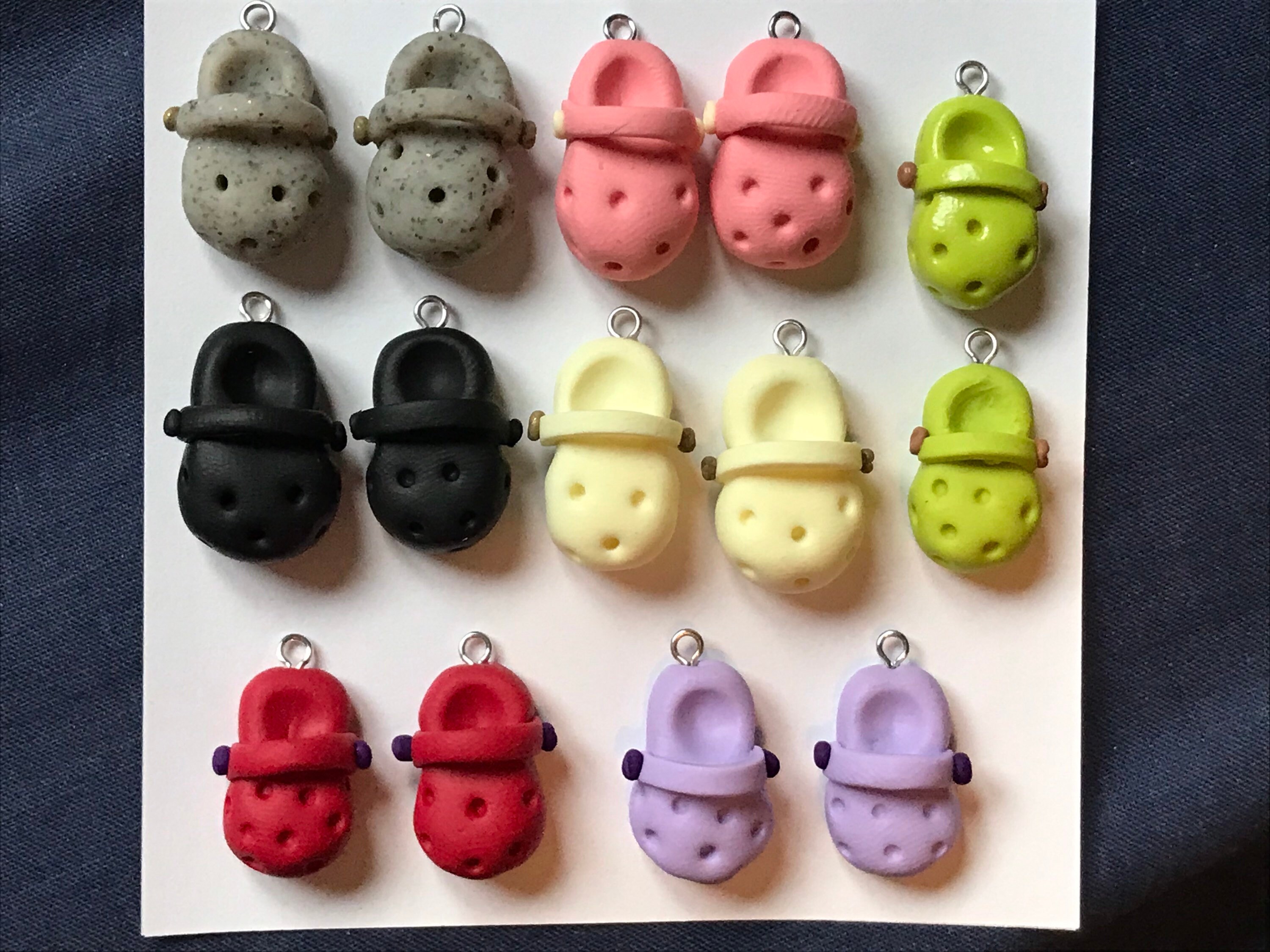 Miniature Crocs Dangle Drop Earrings - Etsy