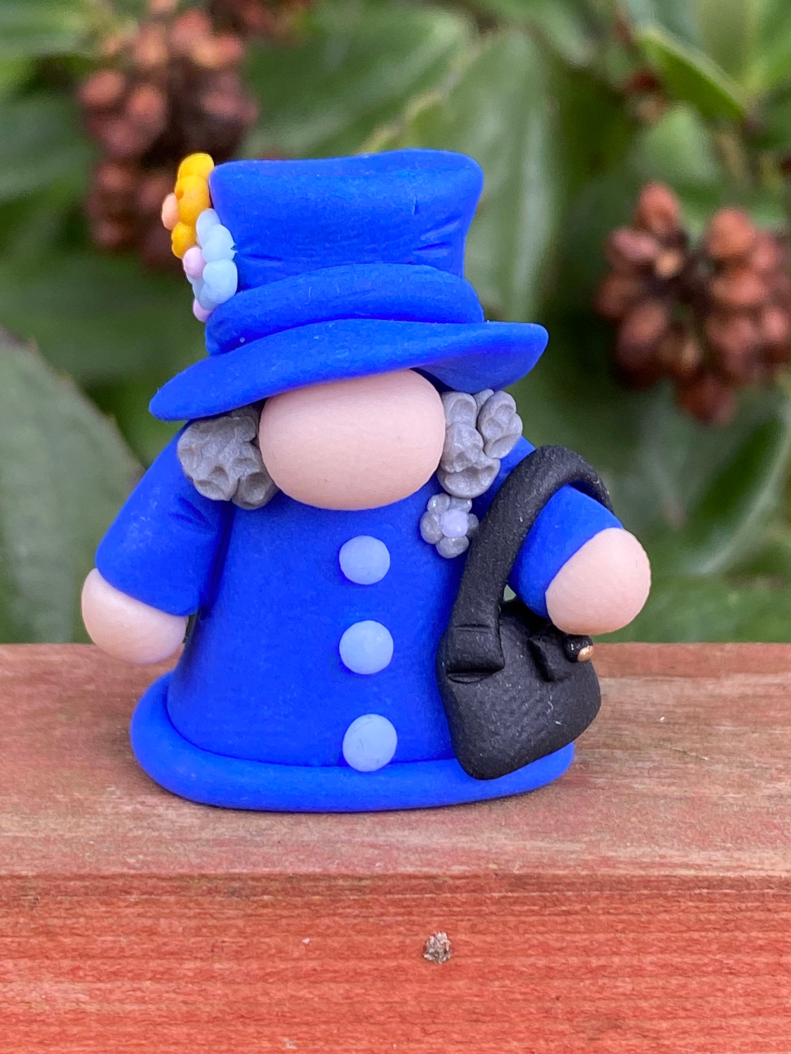 Handmade Polymer Clay Queen Elizabeth II Gonk Gnome - Etsy