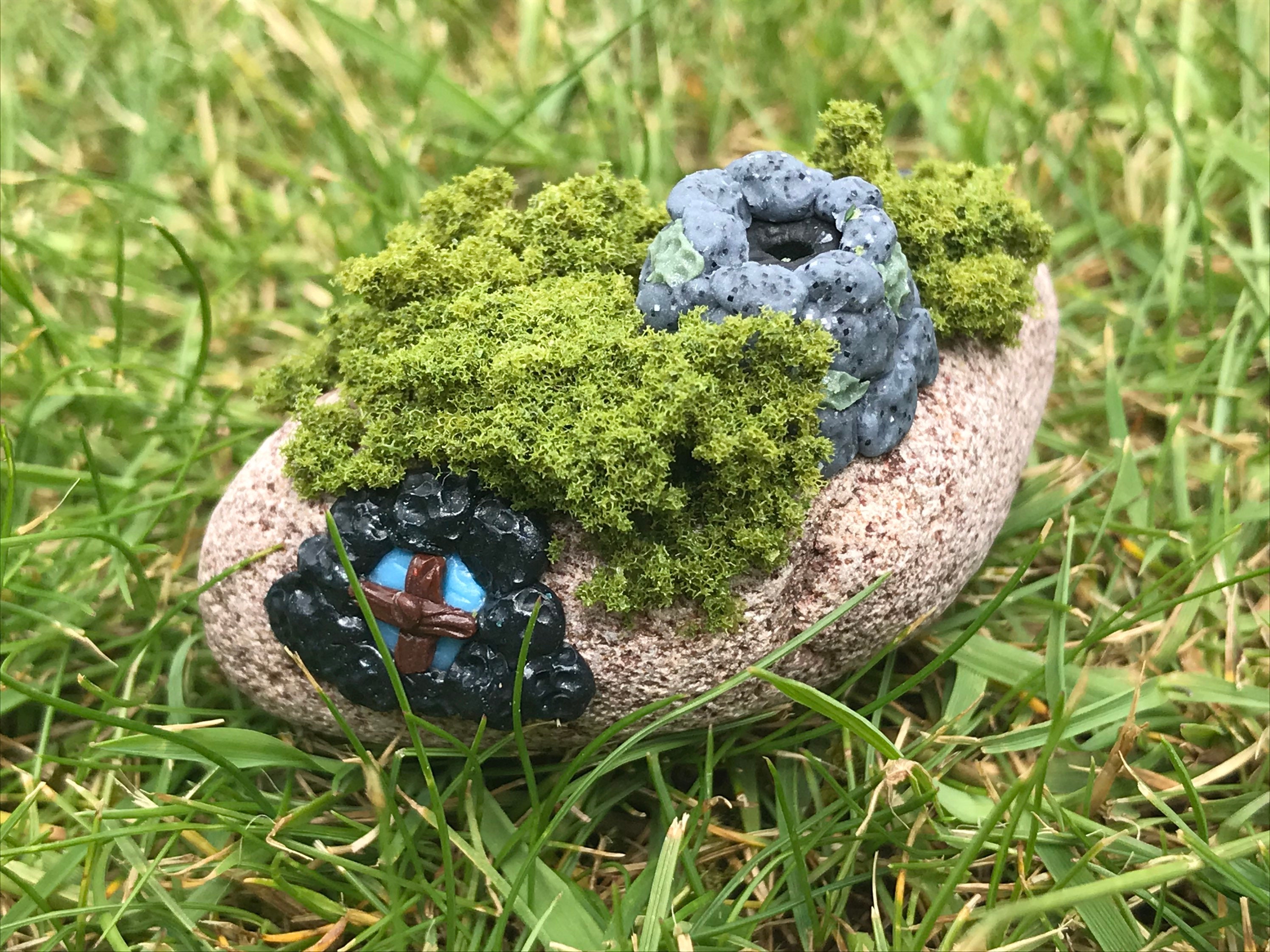 Polymer Clay Inspired Hobbit Houses Fairy House LOTR Art - Etsy UK