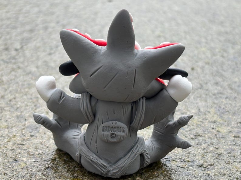 Polymer Clay Demogorgon Snoopy Inspired Creature, Horror Monster ...