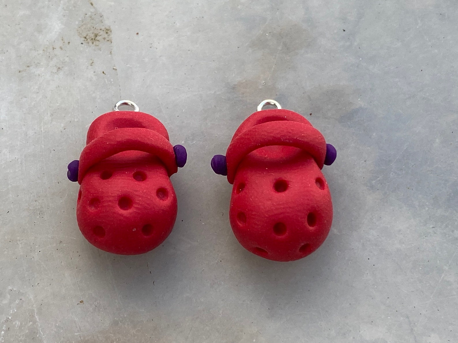 Miniature Crocs Dangle Drop Earrings - Etsy