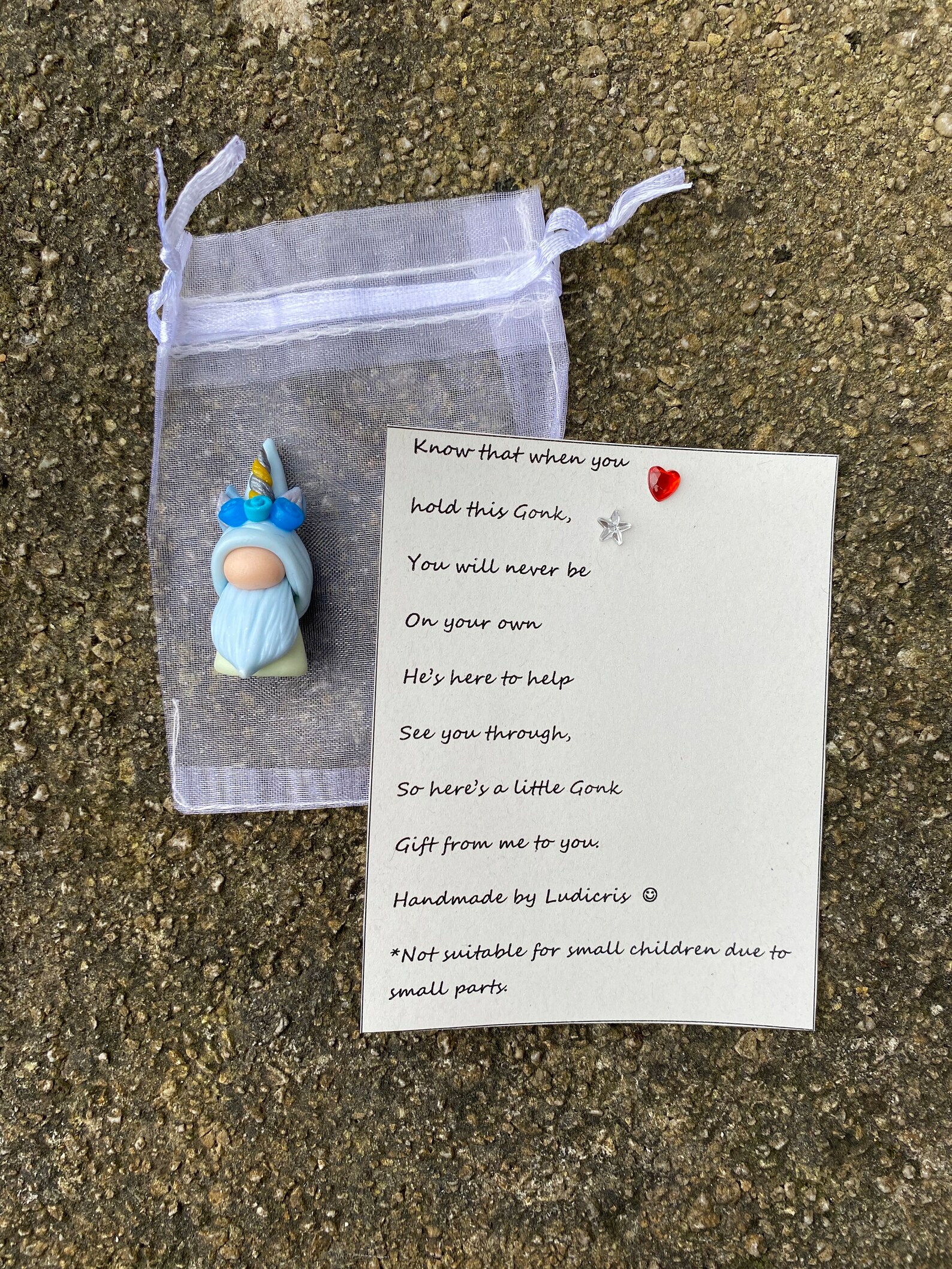 Polymer Clay Worry Guardian Gonk/gnome by Ludicris - Etsy