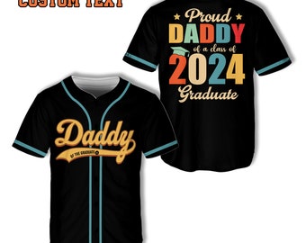 Custom Graduation Baseball Jersey Personalized Senior Class of 2024 ...