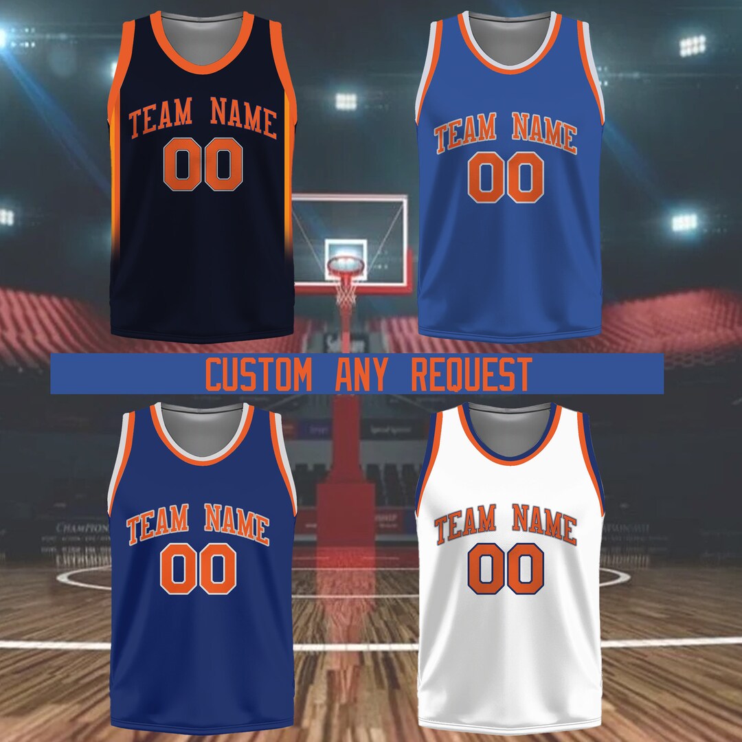 Custom American Basketball Team Jersey Personalized Basketball B-ball ...