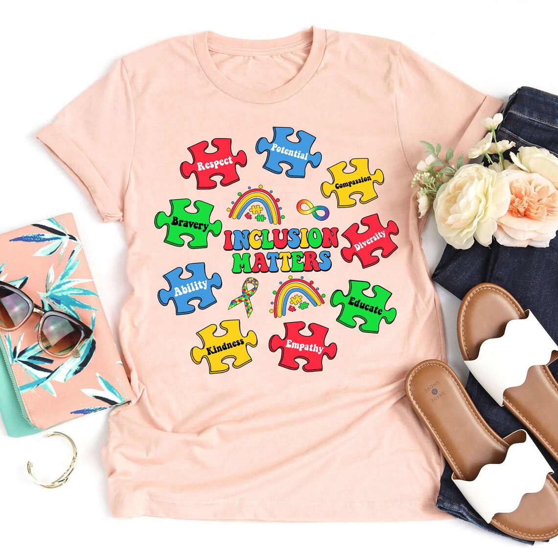 Inclusion Matters Shirt, Infinity Special Education Shirt ...
