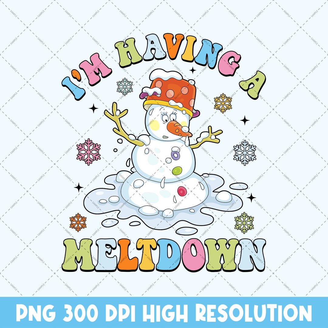 Merry Christmas PNG for Sublimation Retro Christmas Snowman - Etsy