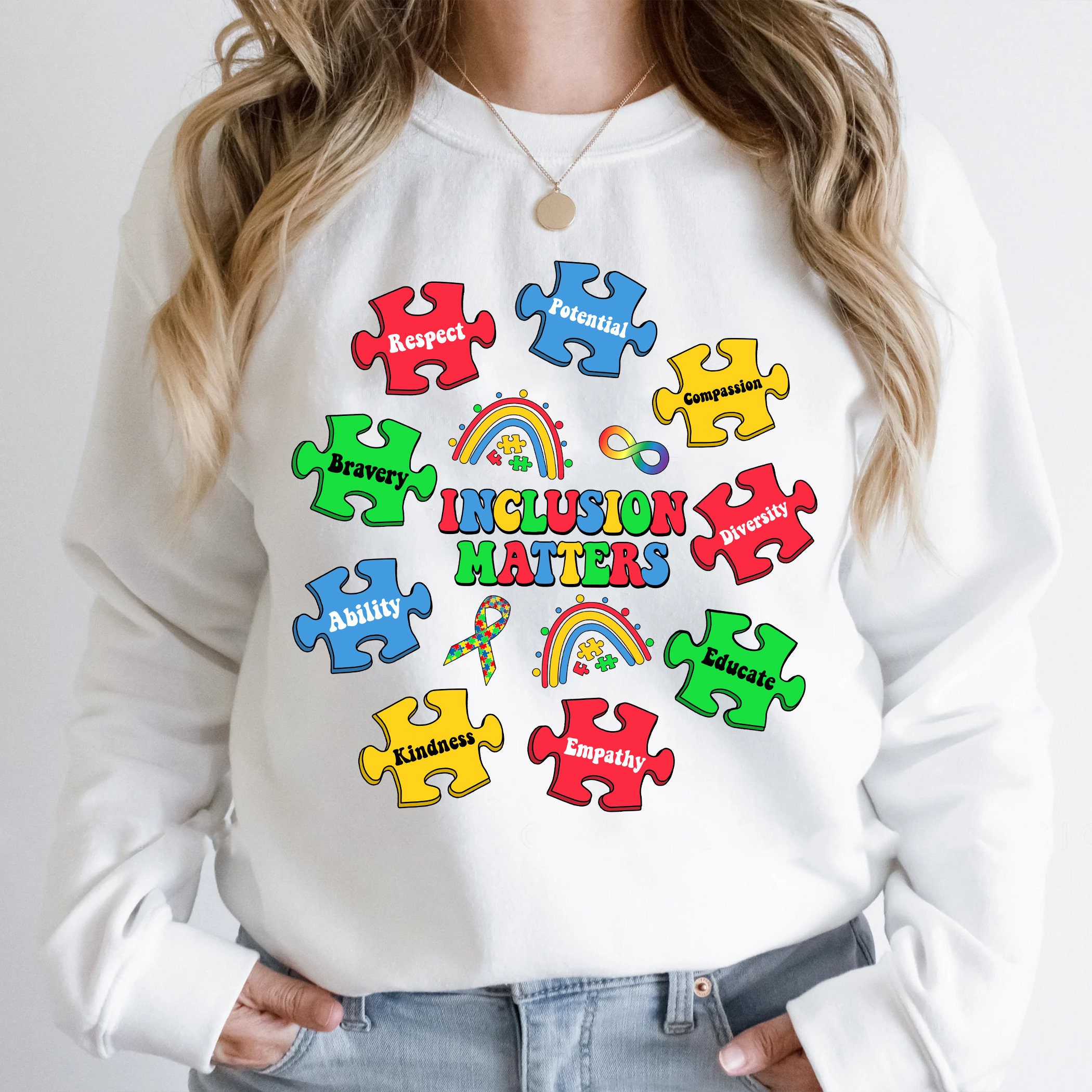 Inclusion Matters Shirt, Infinity Special Education Shirt ...