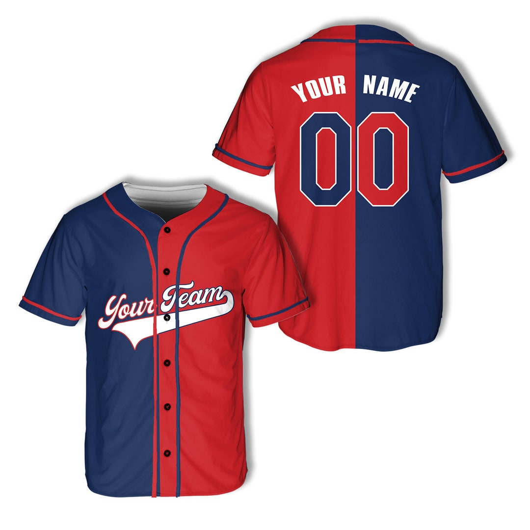 Custom Two Baseball Teams Personalized Baseball Team Jersey Baseball ...