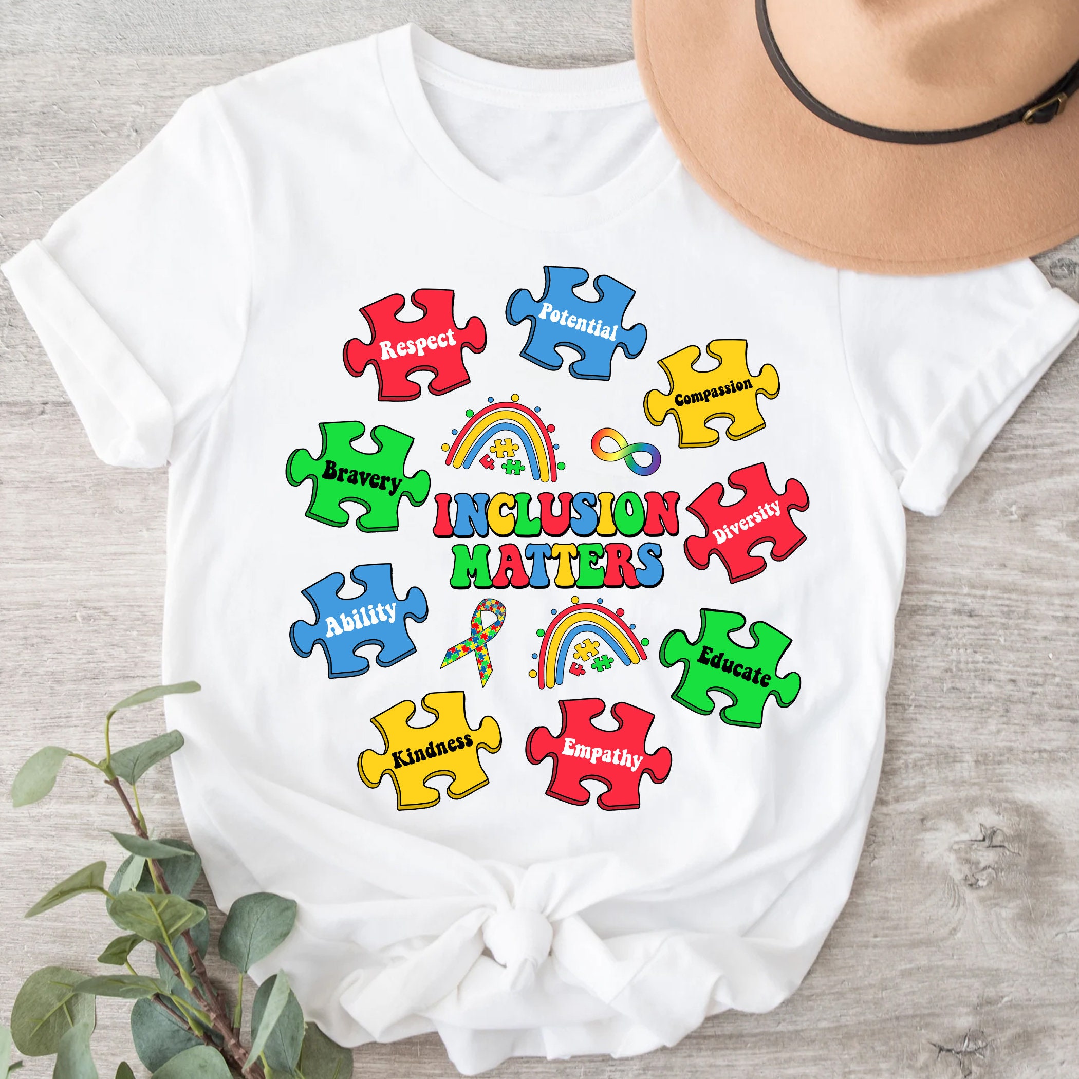 Inclusion Matters Shirt, Infinity Special Education Shirt ...