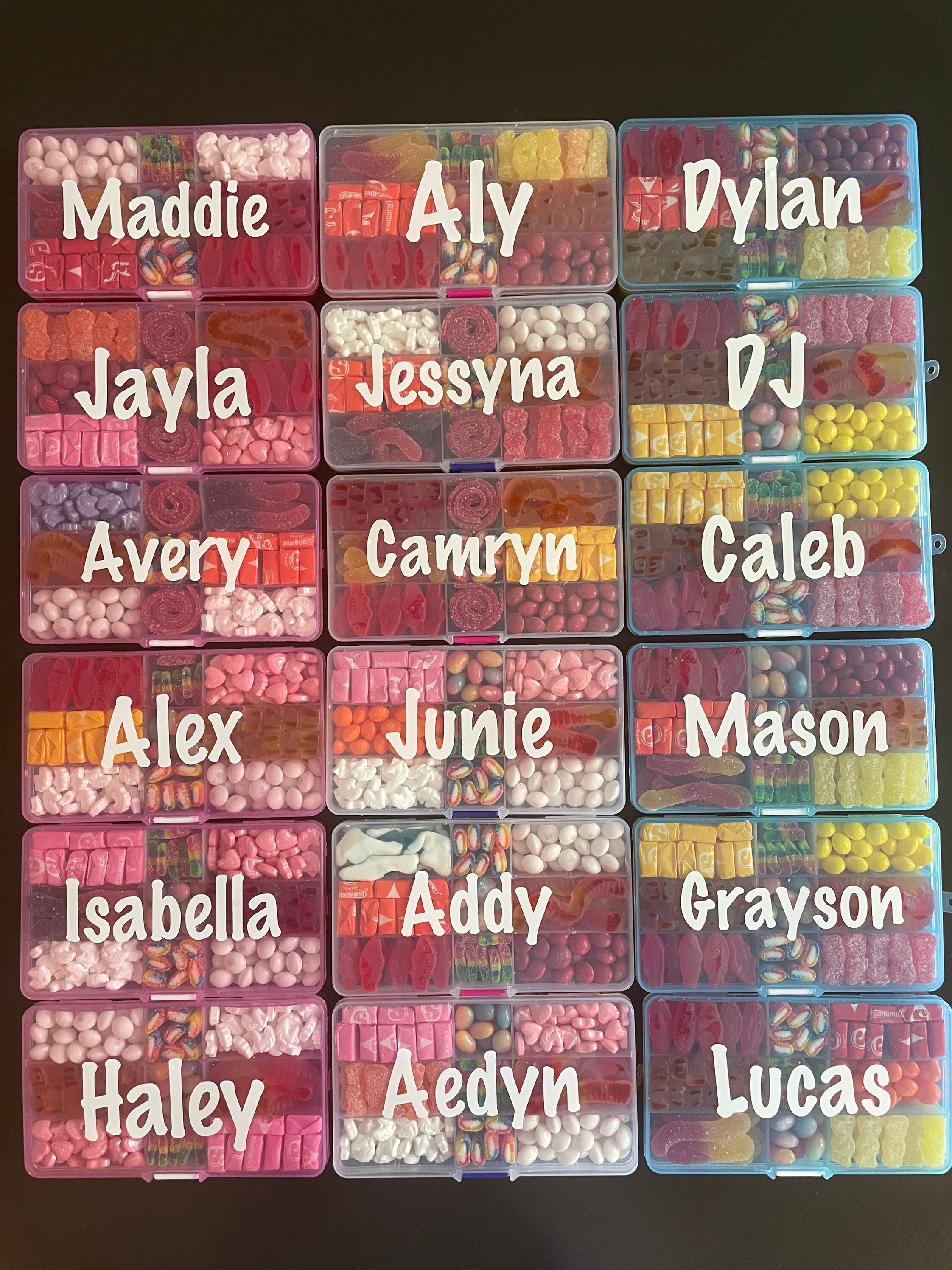 Mini Candy Gram Birthday Gift Party Favor Camp Junk | Etsy