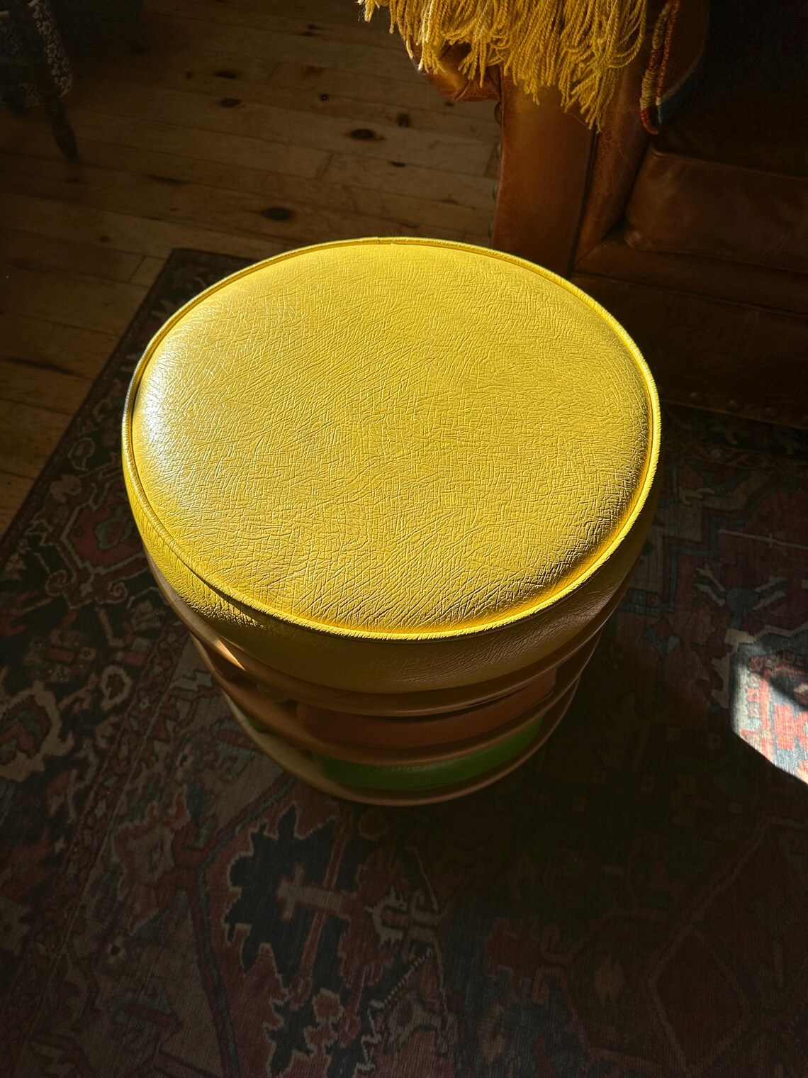 MCM Vintage Stacking Ottoman Stools ~ Danish or Ethan Allen/thomasville ...