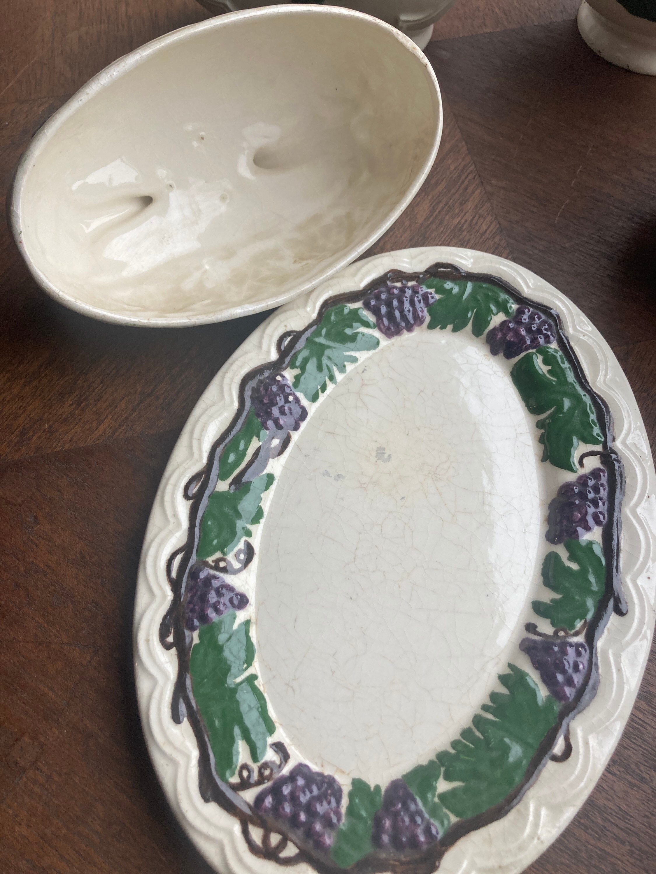 Arnel's 70s Ceramic Grape Cluster Kitchenware: Choose Your Piece - Etsy
