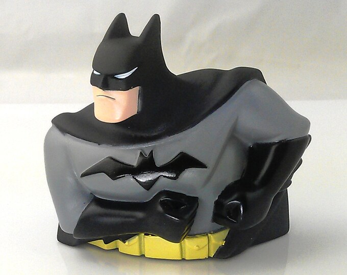 BATMAN Coin Piggy Bank Figure DC Comics Justice League - Etsy