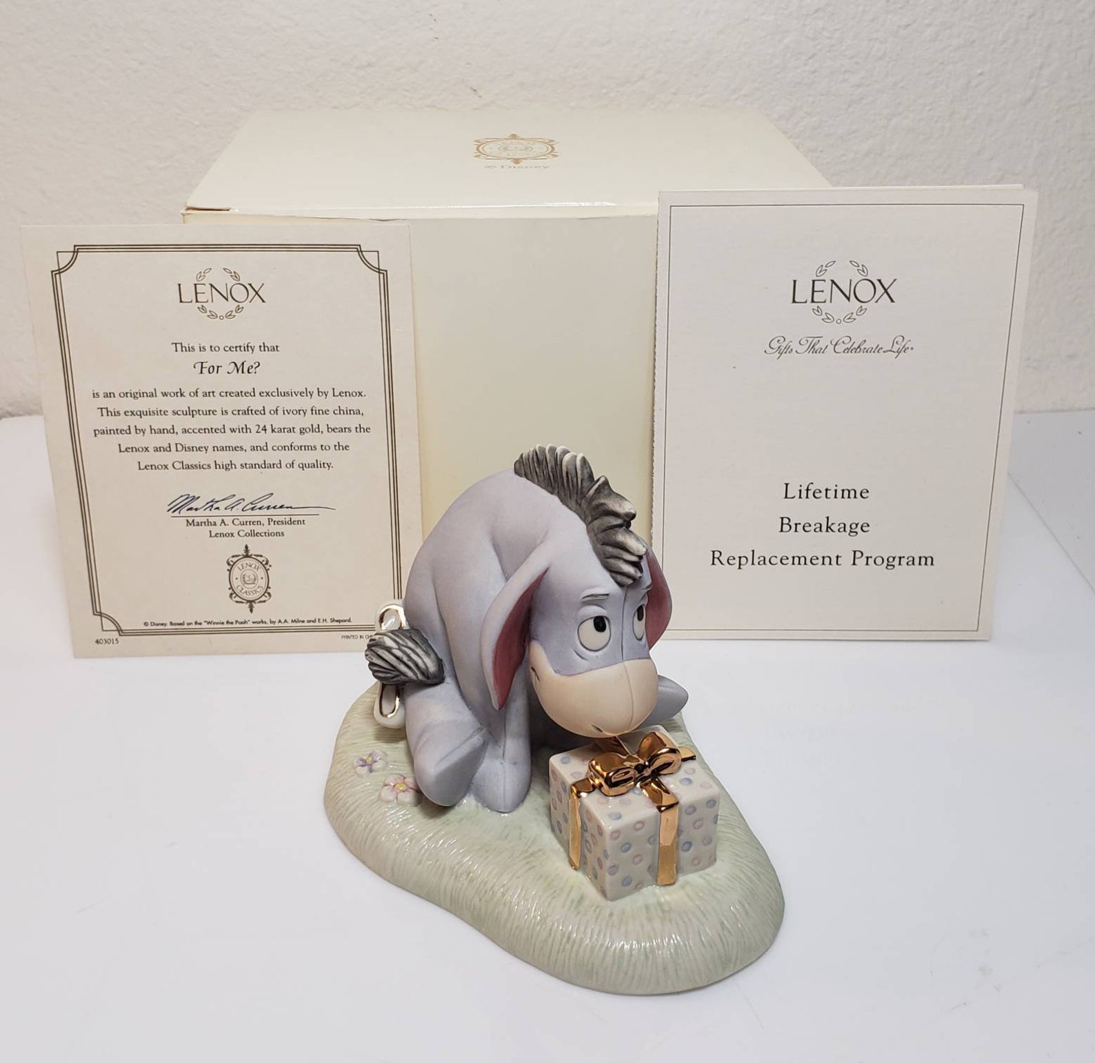 Vintage Lenox Disney Collection Winnie the Pooh Eeyore | Etsy