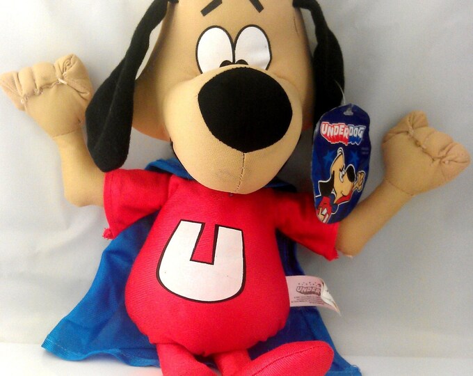 Underdog Plush With Tags, Shoeshine Boy, Toy, Doll, Stuffed Animal, Dog ...