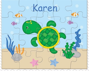 Turtle puzzle | Etsy